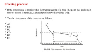 Freezing of food: principles and concepts | PPTX