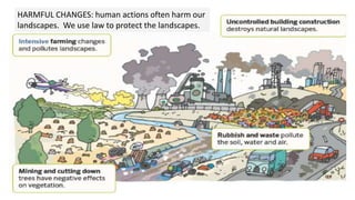 Unit 3 landscapes change. | PPTX