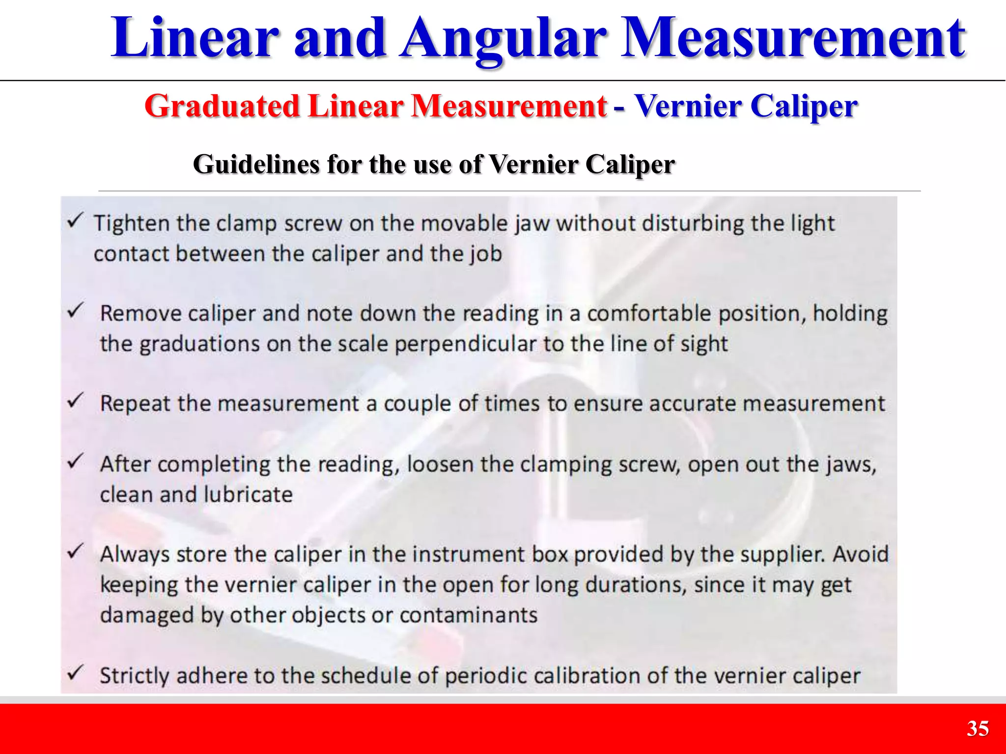 Unit 3 Lecture 1 2 Linear And Angular Measurementpptx