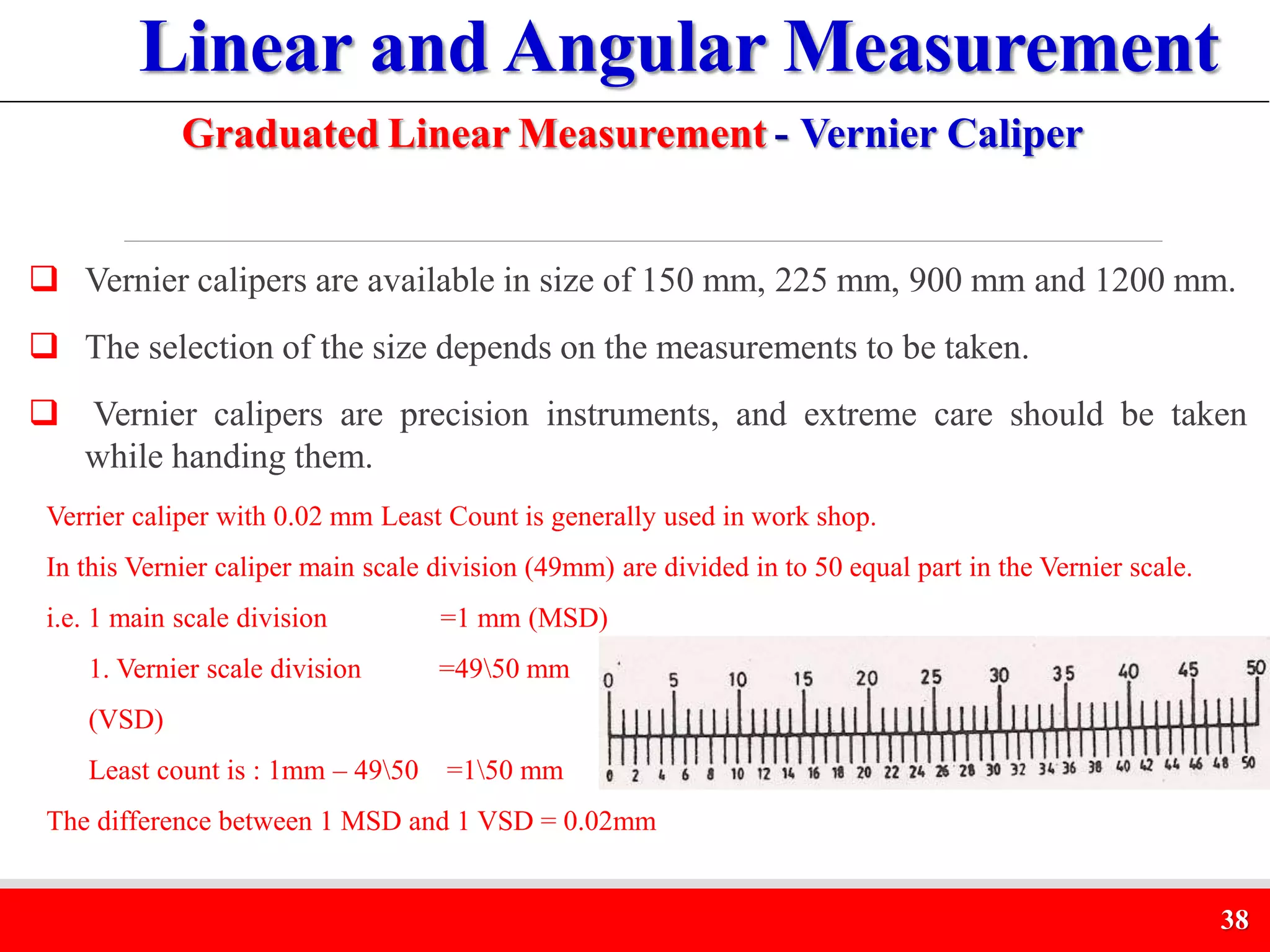 Unit 3 Lecture 1 2 Linear And Angular Measurementpptx