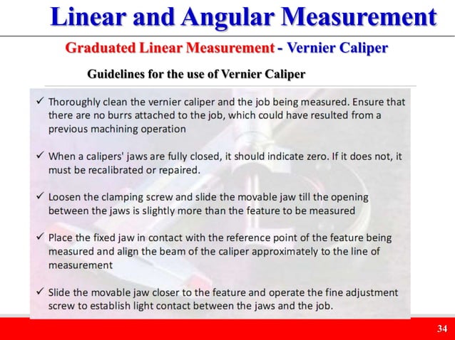 Unit 3 Lecture 1 2 Linear And Angular Measurementpptx
