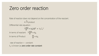 Reaction Kinetics | PPTX