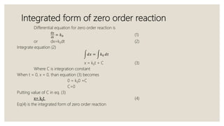Reaction Kinetics | PPTX