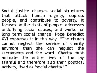 UNIT 3 LESSON 3 RELIGOUS EDUCATION 4- THE CATHOLIC SOCIAL TEACHING ...