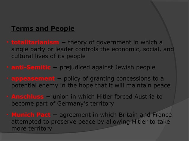 Unit 3 lesson 4 dictators and war-1 | PPT | Death, Injury, or Military ...