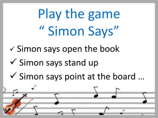 Unit3lesson 4 classroom commands | PPTX