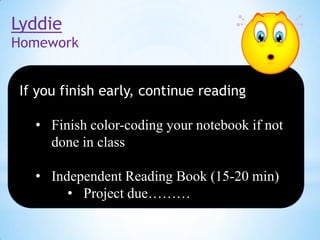 Lyddie: Unit3 lesson6 | PPTX