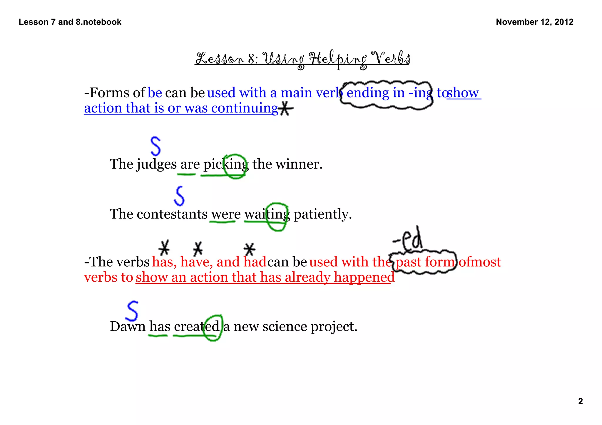 Unit 3, Lesson 8 | PPT