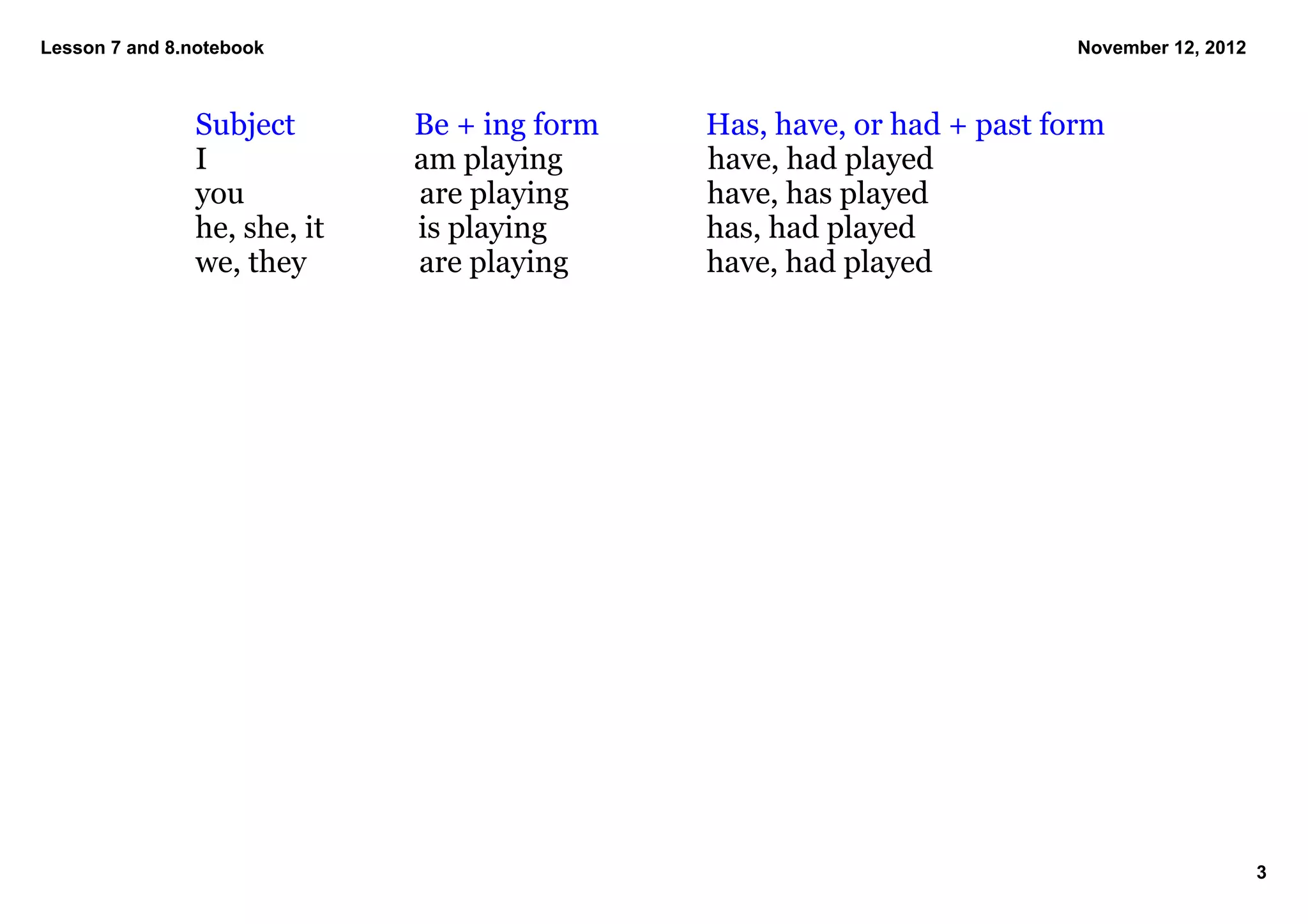 Unit 3, Lesson 8 | PPT