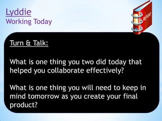 Lyddie: Unit3 lesson8 | PPT