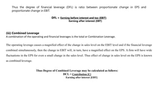 UNIT 3 CAPITAL STRUCTURE THEORY AND LEVERAGE ANALYSIS | PPTX