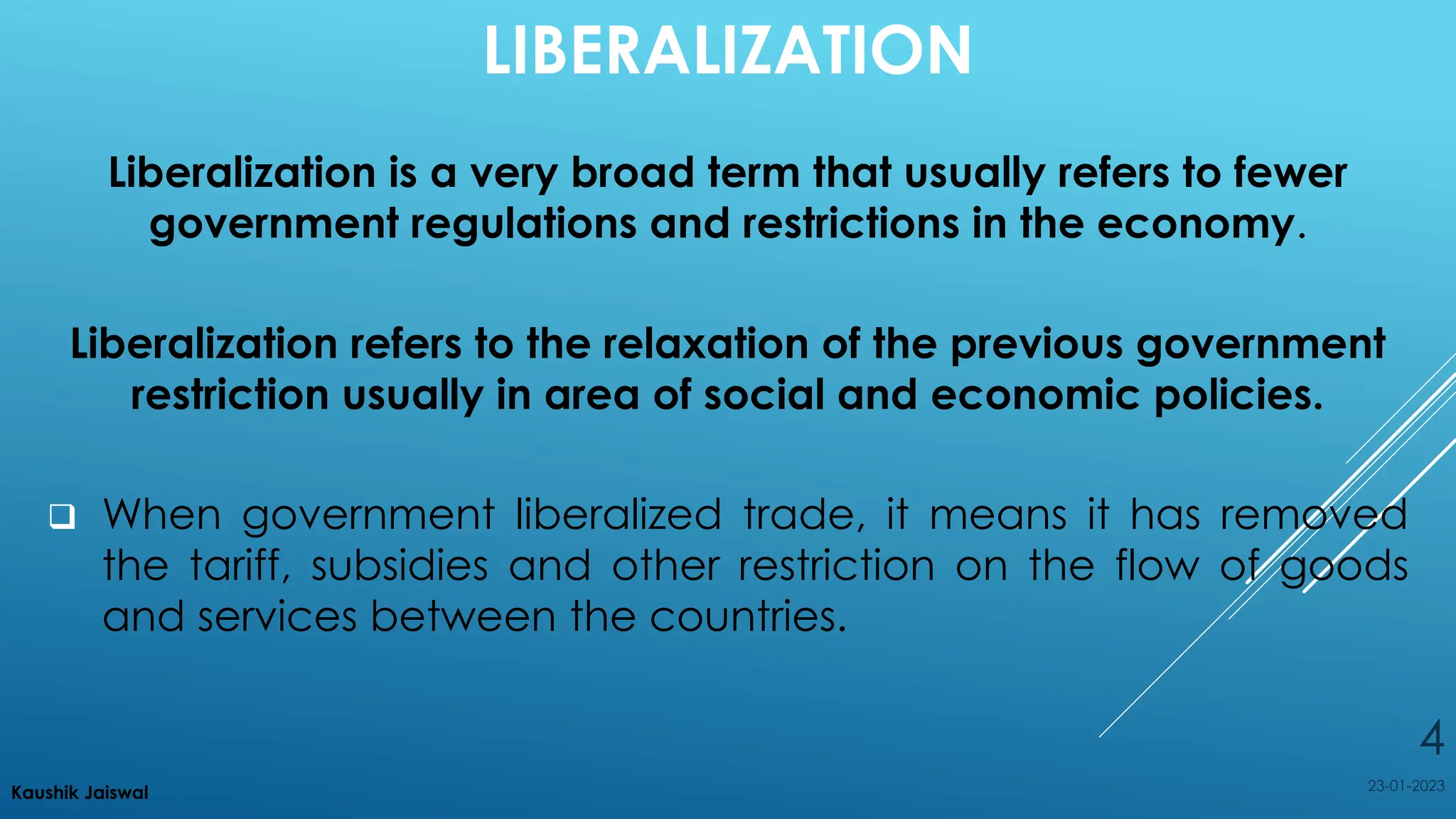 Unit 3 - Liberalization, Privatization & Globalization | PDF