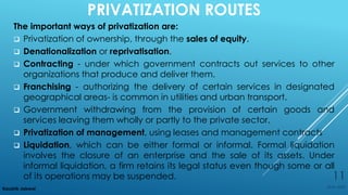 Unit 3 - Liberalization, Privatization & Globalization | PDF