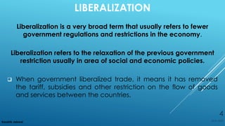 Unit 3 - Liberalization, Privatization & Globalization | PDF