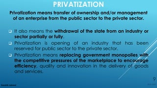 Unit 3 - Liberalization, Privatization & Globalization | PDF