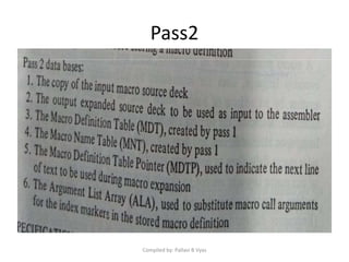 macro Macro Processors | PPTX | Programming Languages | Computing