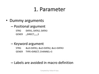 macro Macro Processors | PPTX | Programming Languages | Computing