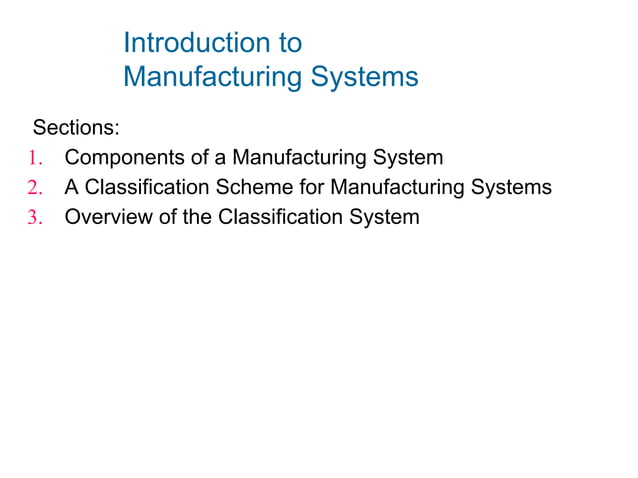 Unit 3 Manufacturing Systems in automation | PDF | Operating Systems | Computer Software and ...