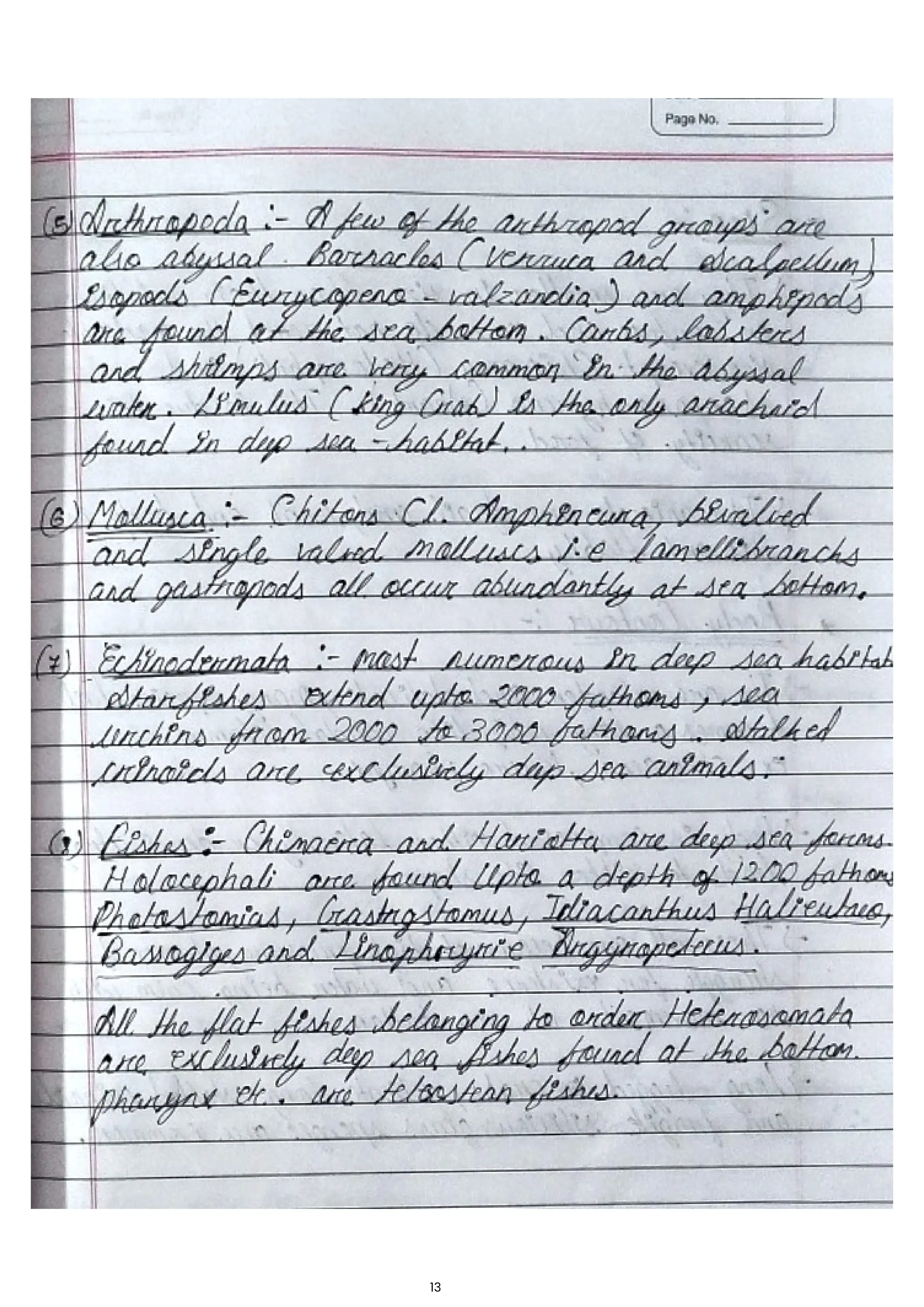 unit 3 Marine biology notes for 3rd sem generic | PDF