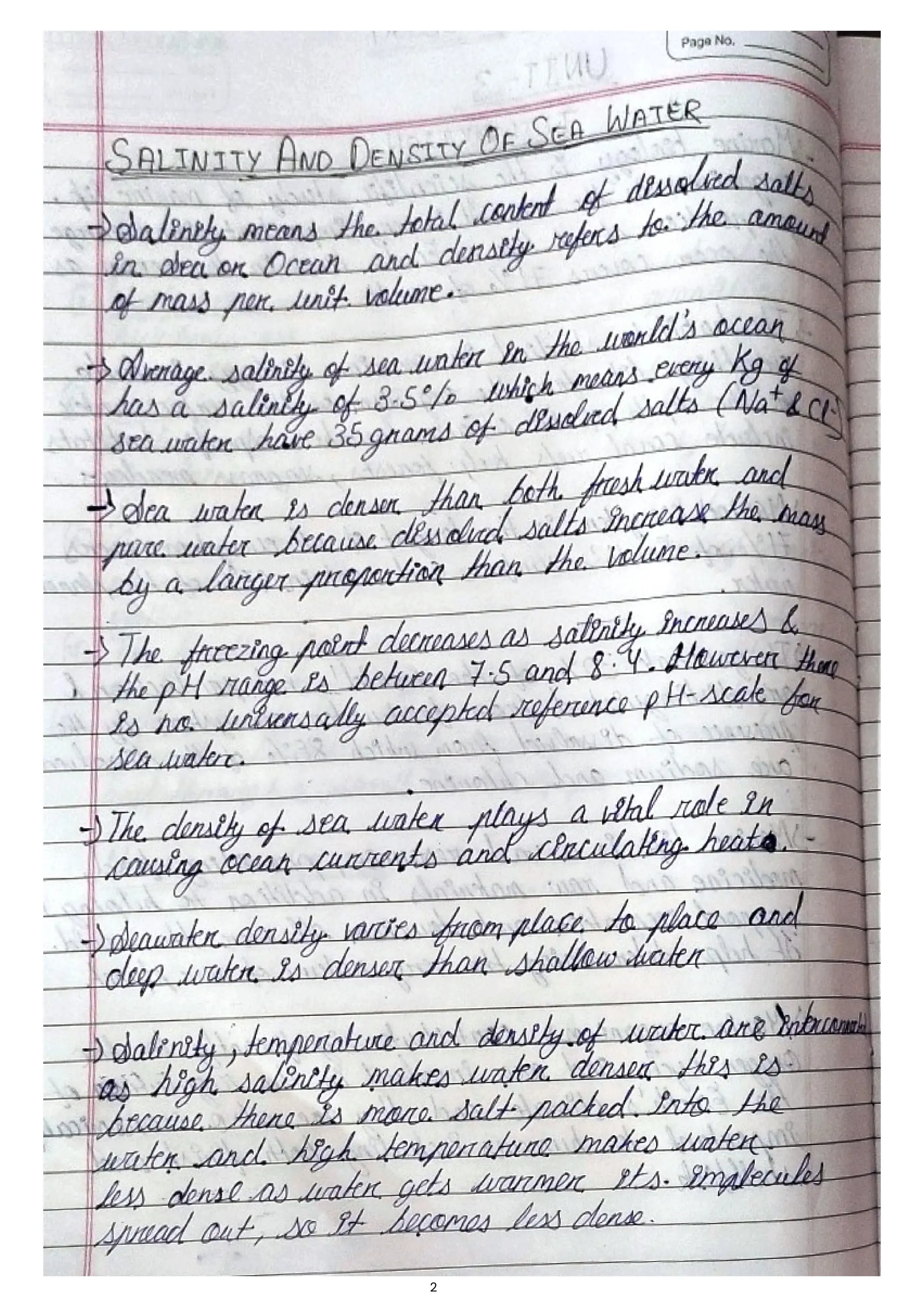 unit 3 Marine biology notes for 3rd sem generic | PDF