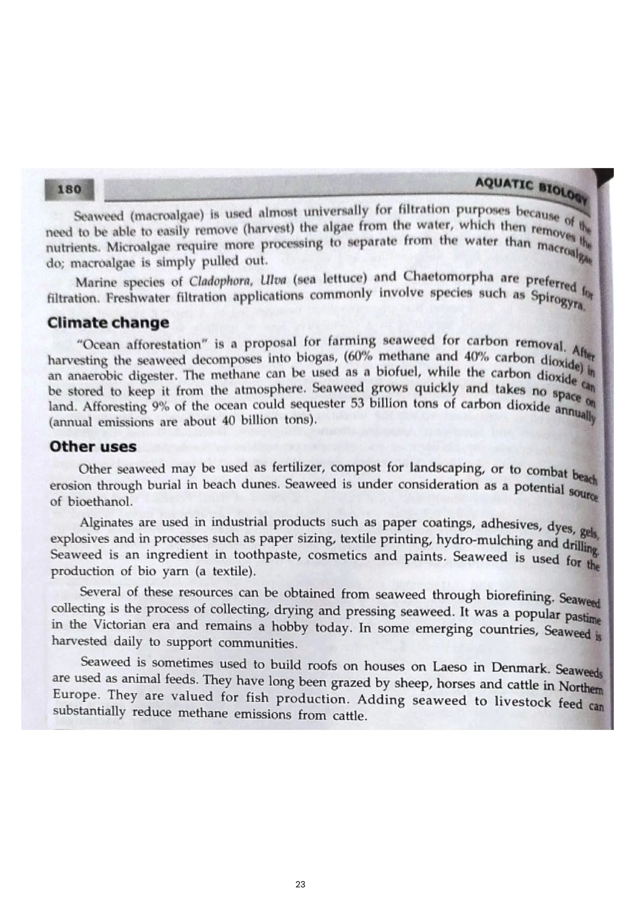 unit 3 Marine biology notes for 3rd sem generic | PDF | Currencies ...