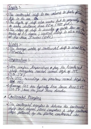 unit 3 Marine biology notes for 3rd sem generic | PDF