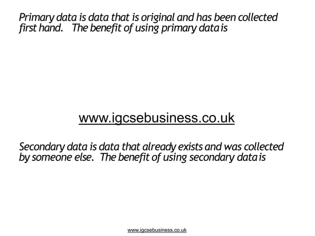Unit 3: Market Research | PPTX