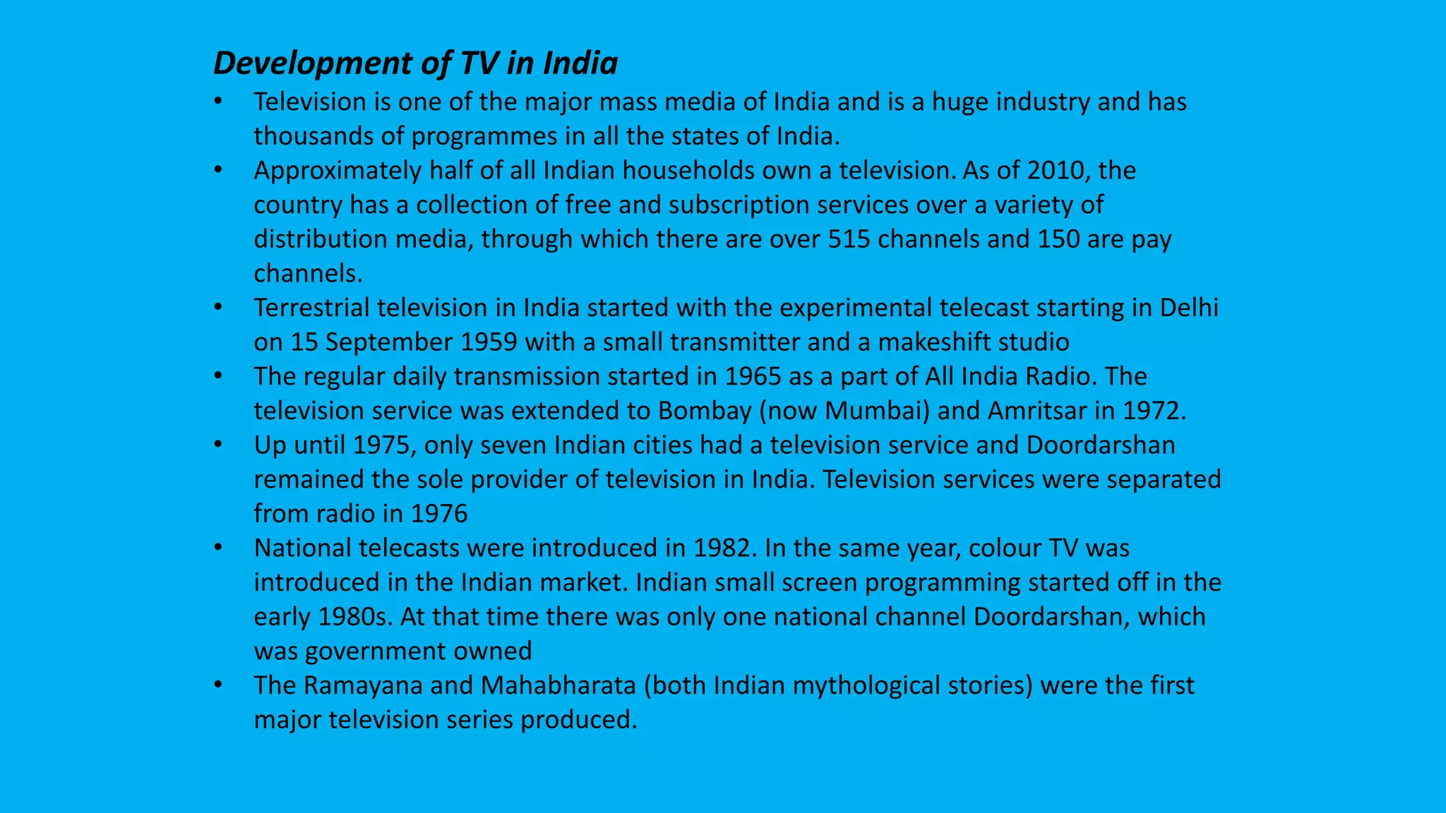 Unit 3 - Television, Radio and E-Media | PPTX