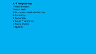 Unit 3 - Television, Radio and E-Media | PPTX