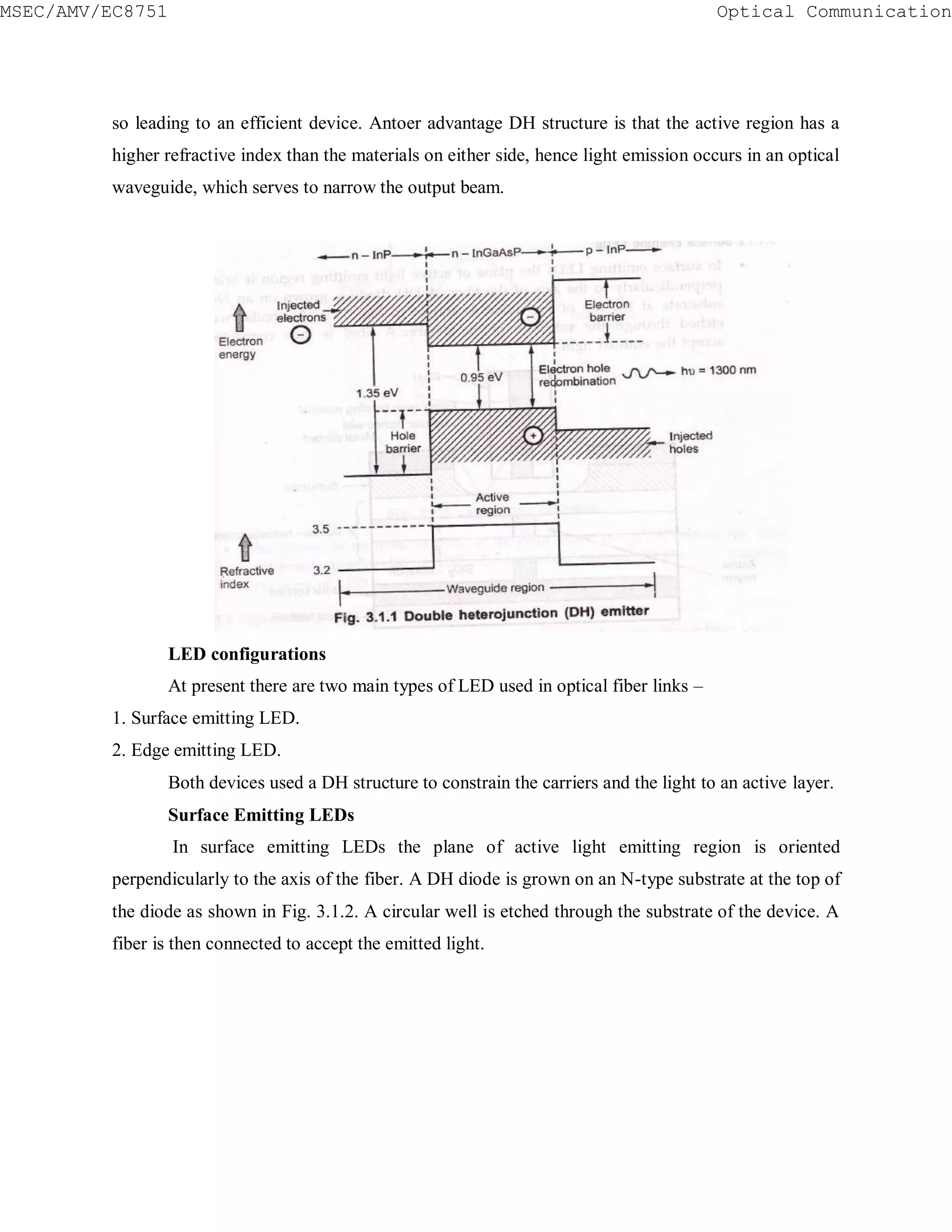 EC 8751 - Optical Sources & Detectors | PDF | Free Download