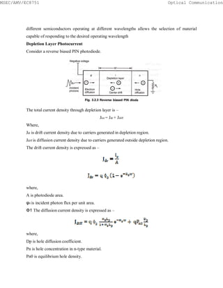 EC 8751 - Optical Sources & Detectors | PDF