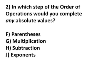 Unit 3 Math Test | PPTX