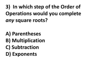 Unit 3 Math Test | PPTX