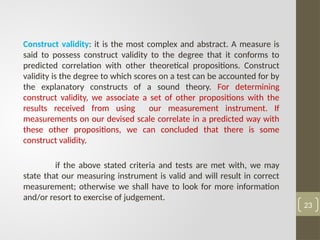 UNIT 3 Measurement and scaling.pptx university | PPTX