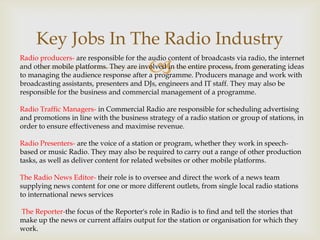 Unit 3 media sectors | PPT