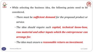 Setting up Business Enterprise | PPTX