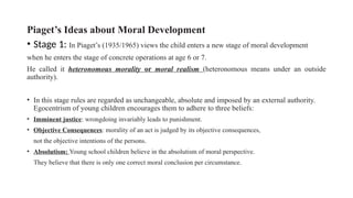 Moral Development and Theories of Moral. | PPTX