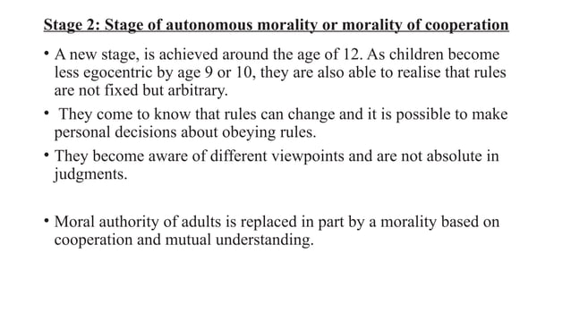 Moral Development and Theories of Moral. | PPTX
