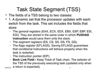PAI Unit 3 Multitasking in 80386 | PDF
