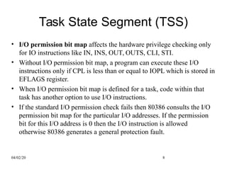 PAI Unit 3 Multitasking in 80386 | PDF