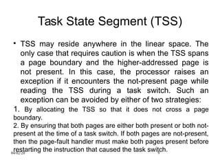 PAI Unit 3 Multitasking in 80386 | PDF