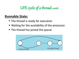MULTI THREADING IN JAVA | PPTX