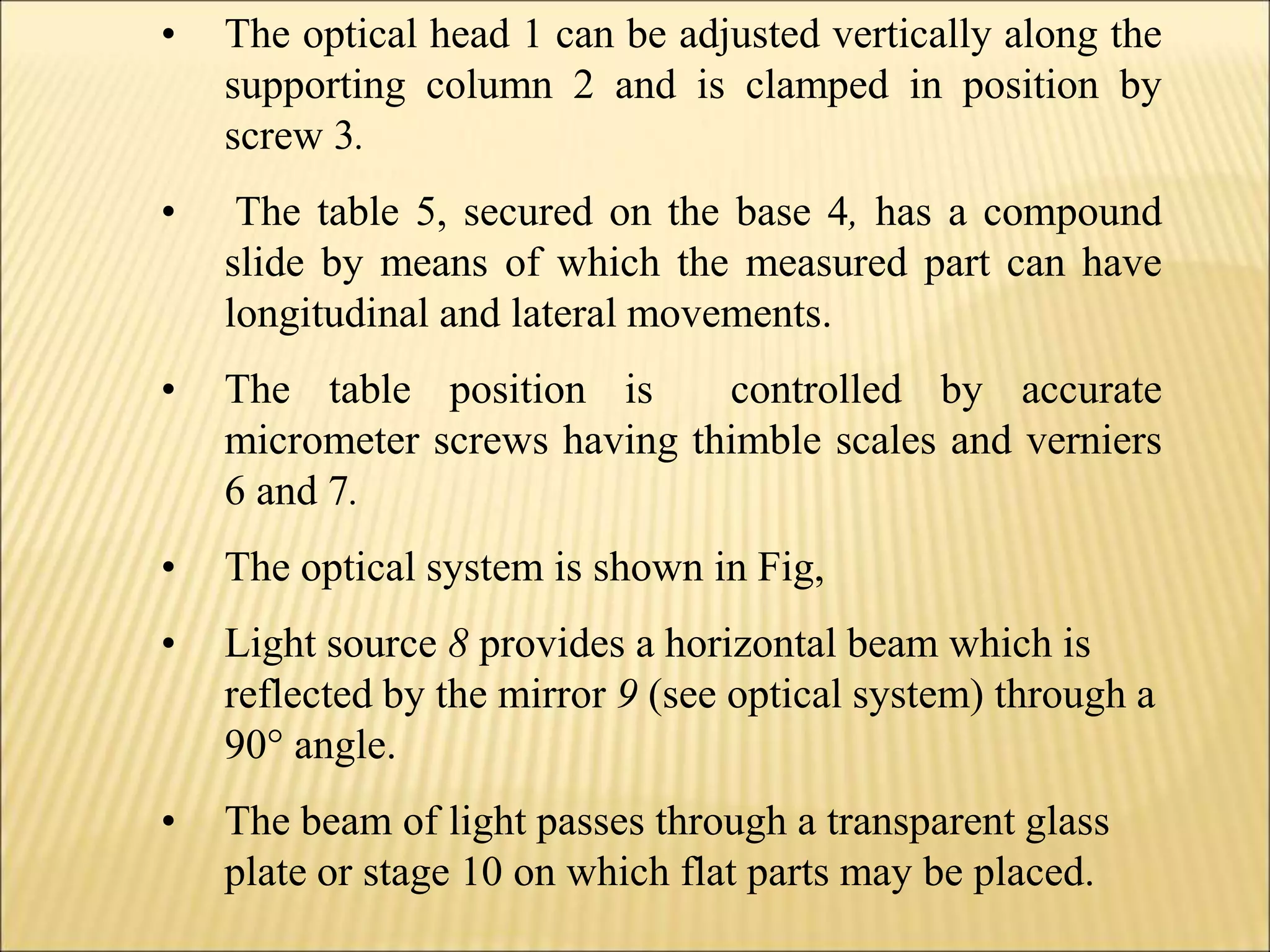 Optical measuring instruments | PPT