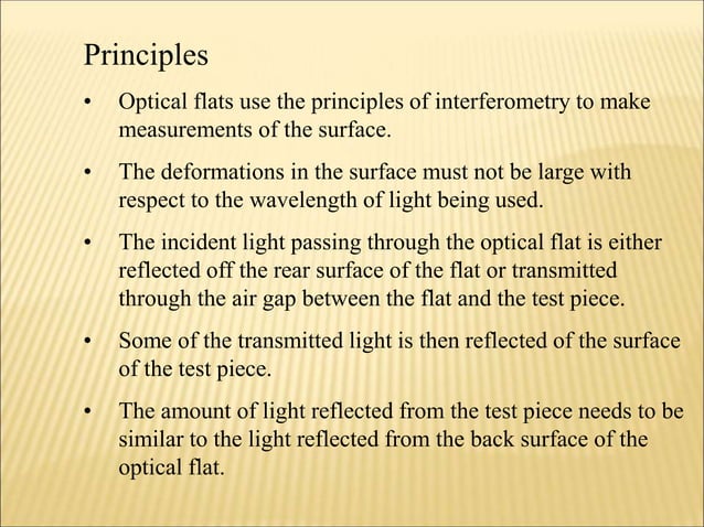 Optical measuring instruments | PPT