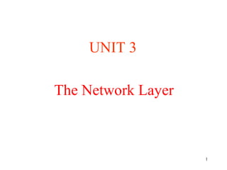 Network layer | PPT