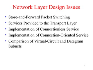 Network layer | PPT