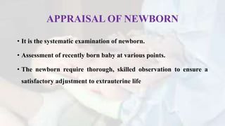Unit III, Nursing care of a neonate PART 1.pptx