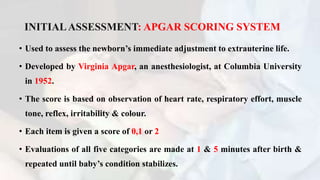 Unit III, Nursing care of a neonate PART 1.pptx