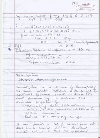 Unit 3 Data Normalisation & Functional Dependency | BCA | PDF | Databases | Computer Software ...