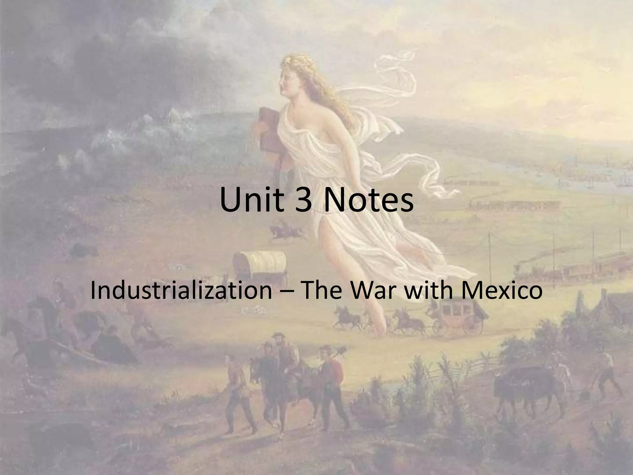 Unit 3 - Westward Expansion | PPT